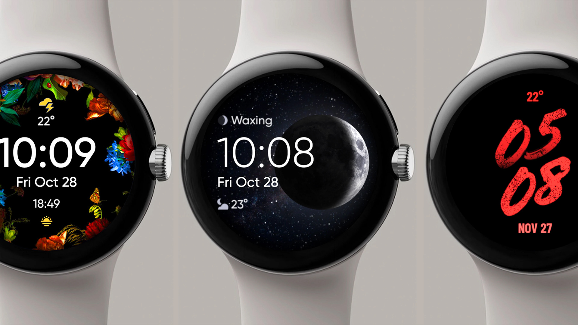 Time to upgrade your Google watch with reno·watch faces